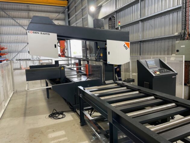 5 x Cosen M8 CNC Automatic Mitre Bandsaws installed in 8 weeks ...