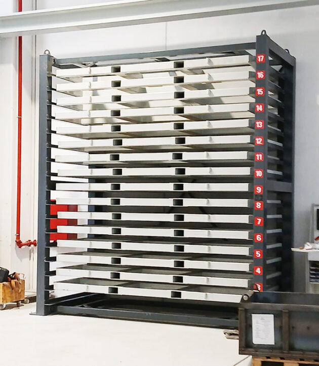 IMS High-Density Metal Storage System – Forklift-Accessible Sheet ...